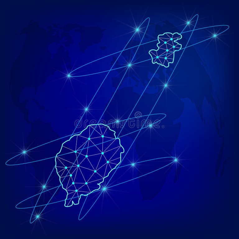 Global Logistics Network Concept. Communications Network Map Sao Tome ... Global Logistics Network Concept. Communications Network Map Sao Tome ...