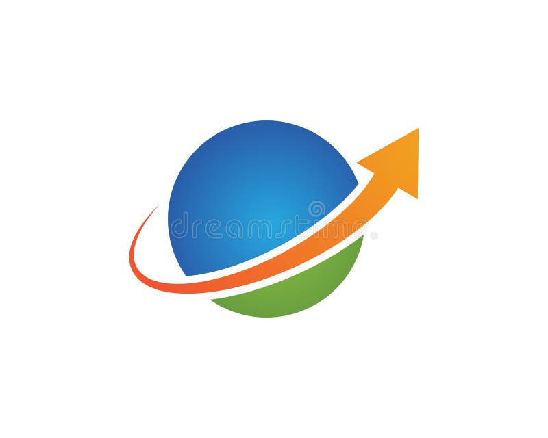 Global Logo Template Illustration Design Stock Vector - Illustration of ...