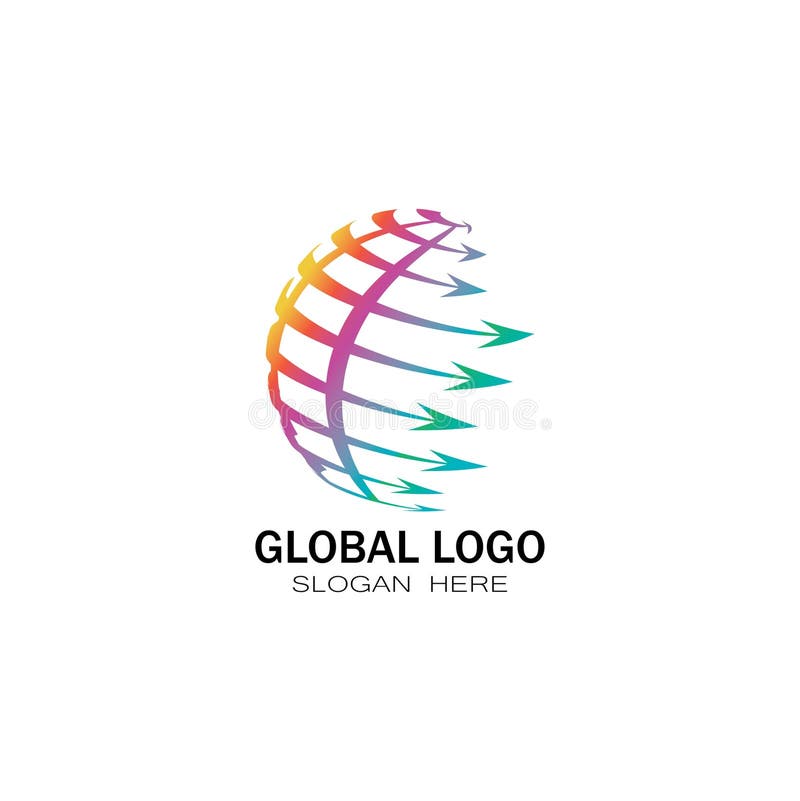 Global Logo Vector Art Icons and Graphics Stock Illustration ...