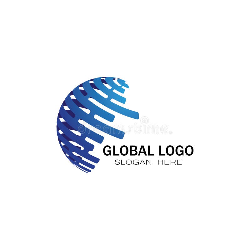 Global Logo Vector Art Icons and Graphics Stock Illustration ...