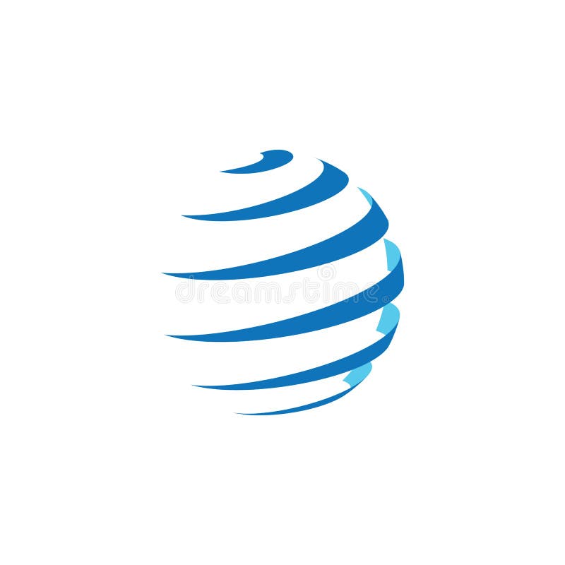 Global Logo Vector Icon Illustration Stock Vector - Illustration of ...