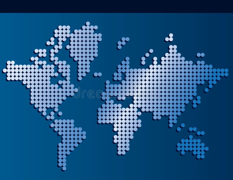 Global map background stock vector. Illustration of rendering - 7706227