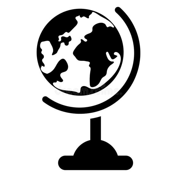 Global map icon design stock vector. Illustration of geology - 216538173