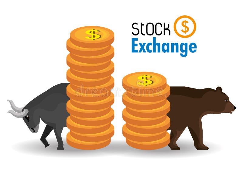 Global Market and Stock Exchange Stock Vector - Illustration of finance ...