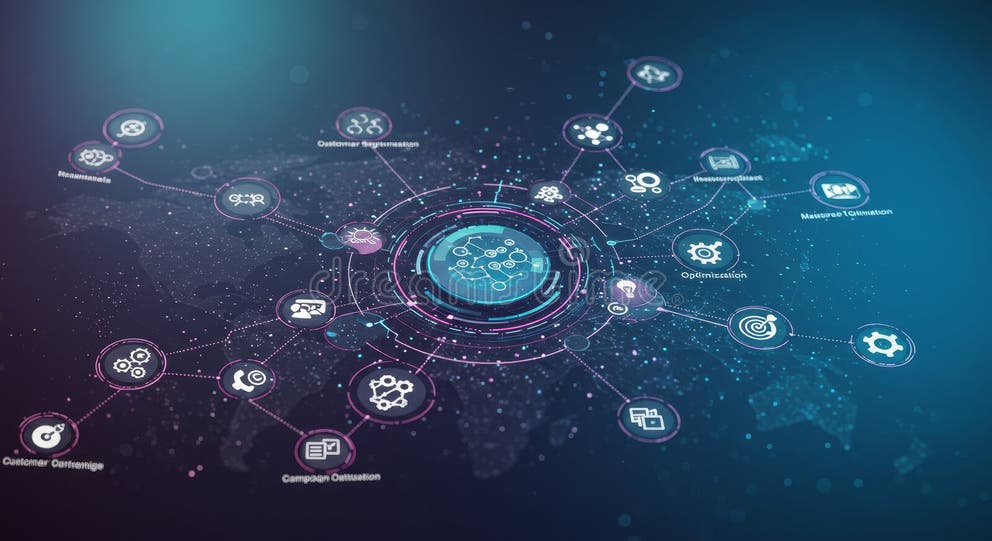 Global Marketing Data Analytics Network Visualizing Global Marketing ...