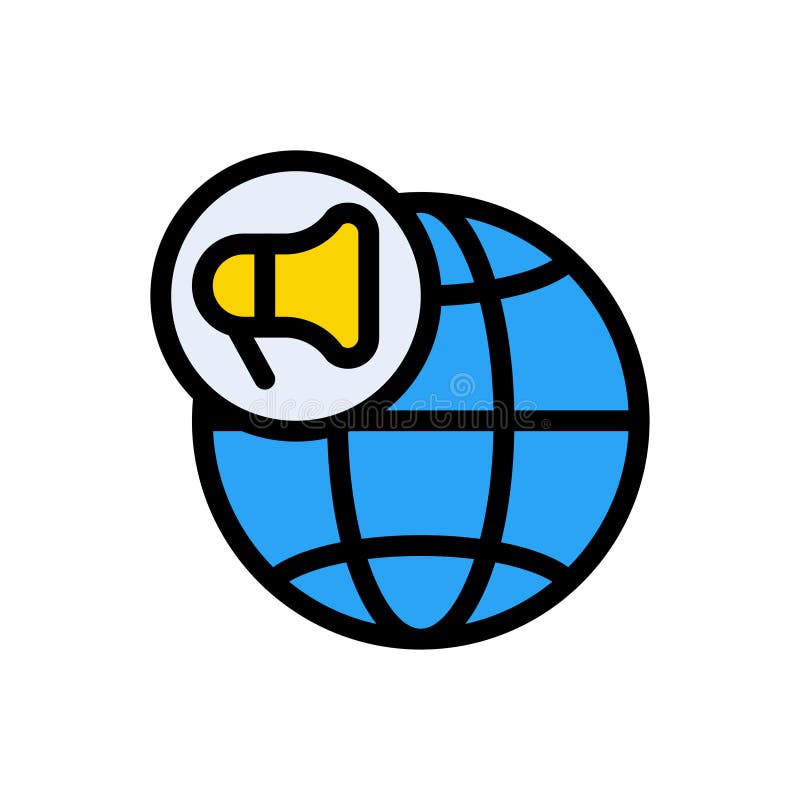 Global marketing stock vector. Illustration of online - 217148379