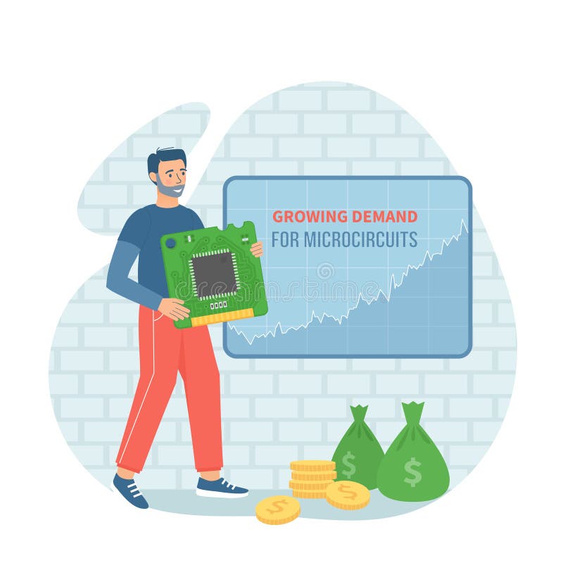 Global Microprocessors Shortage and High Demand. Microprocessors and ...