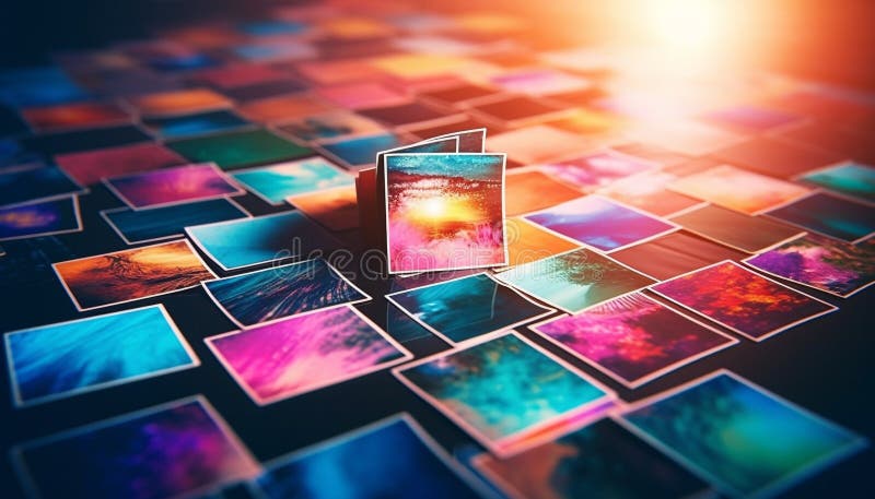 Global Multimedia Broadcasting Digitally Generated Abstract Patterns on ...