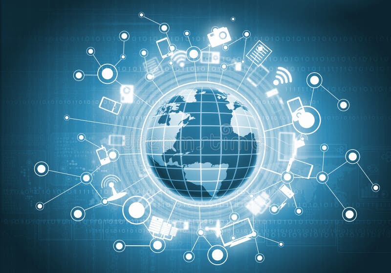Global net stock illustration. Illustration of wire, multimedia - 50504108
