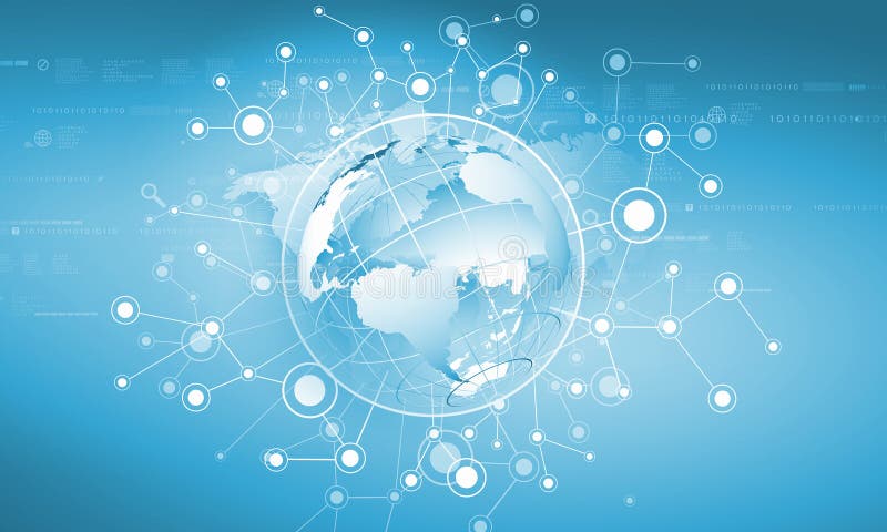 Global net stock illustration. Illustration of media - 50695780