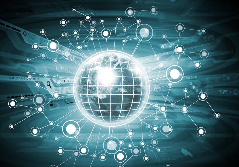 Global net stock illustration. Illustration of symbol - 50695144