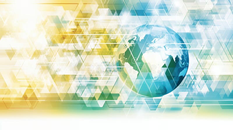 Global Network Abstract Background Design Modern Technology World Blue ...