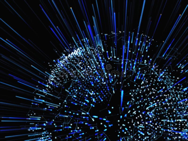 Global network background stock illustration. Illustration of continent ...