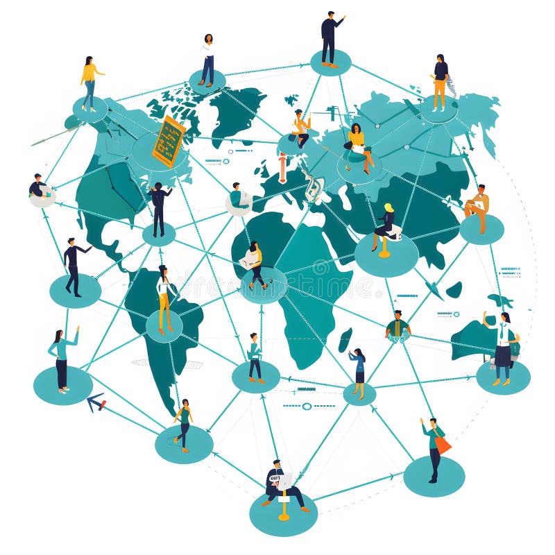 Global Network Business Structure Customer Connection Analysis and ...