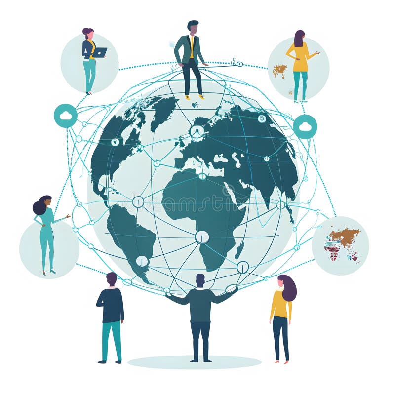 Global Network Business Structure Customer Connection Analysis and ...
