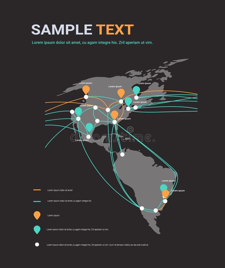 Global Network Cable Connections and Information Transfer System World ...