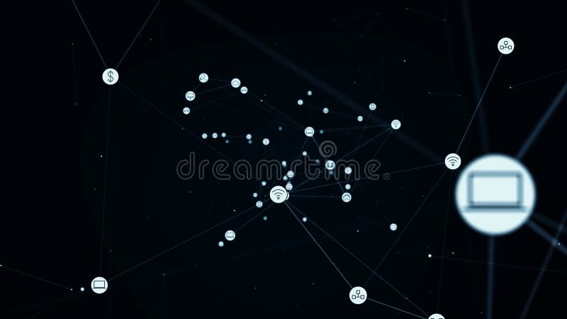 Global Network Concept. IoTInternet of Things. ICTInformation ...