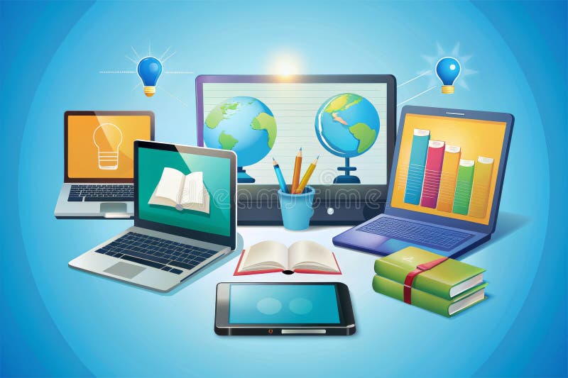 A Global Network of Connected Devices: Laptops, Tablets, and ...