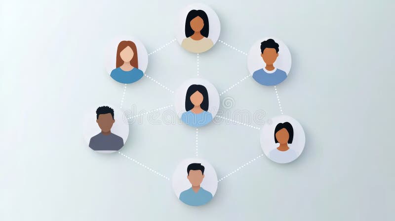Global Network of Connected People, Communication, Collaboration, and ...