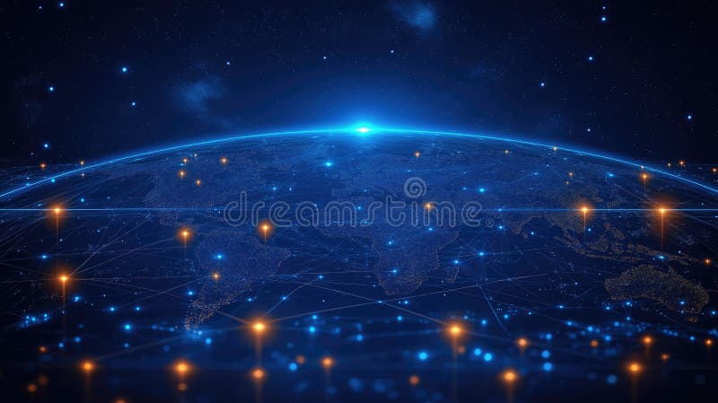 Global Network with Connected Points and Digital Earth in Outer Space ...