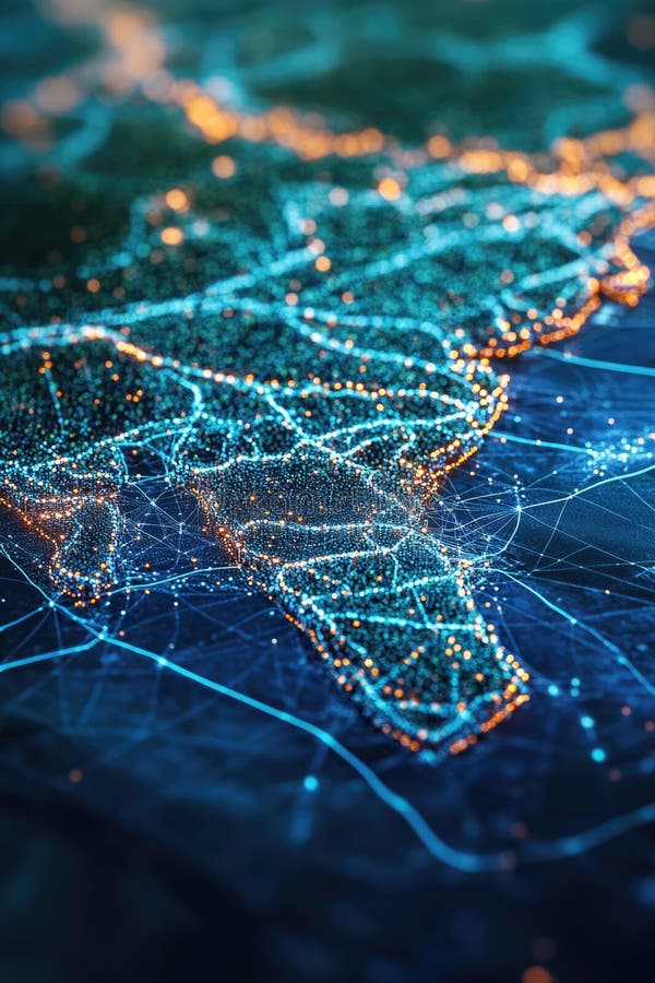 Global Network Connectedness Stock Photo - Image of exchange, transfer ...