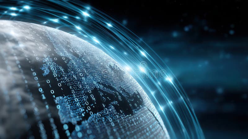 1,159 Global Data Network Digital Earth Binary Code Stock Photos - Free & Royalty-Free Stock ...
