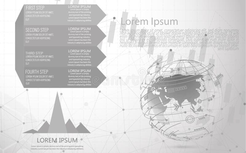 Global Network Connection Abstract of World Network, Internet and ...