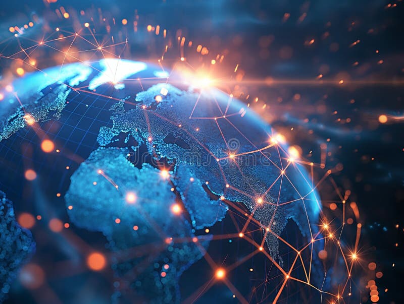 Global Network Connection Concept Stock Image - Image of links ...