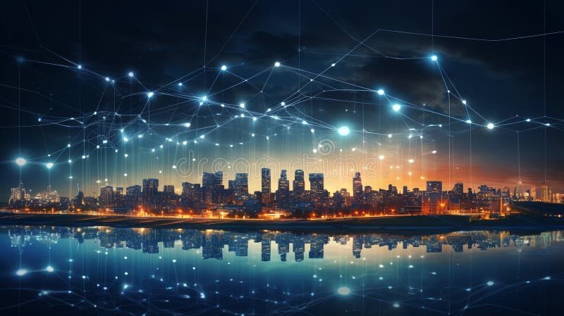 Global Network Connection, Covering the City with Lines of Innovative ...