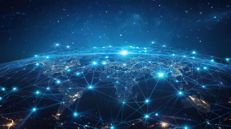 World Map Highlighting the Seven Continents and Five Ocean, Vector ...