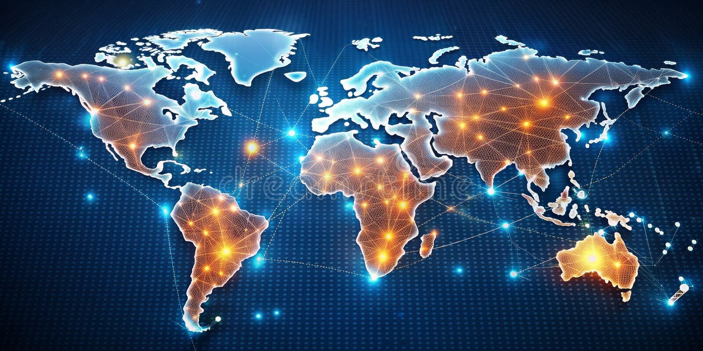 Map Interconnected Stock Illustrations – 2,565 Map Interconnected Stock ...