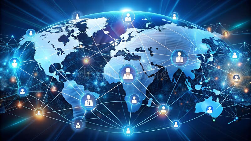 Global Network of Connections: a Visual Representation of Digital ...