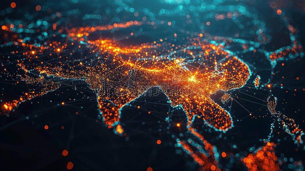Global Network Connectivity a Visual Representation of ...