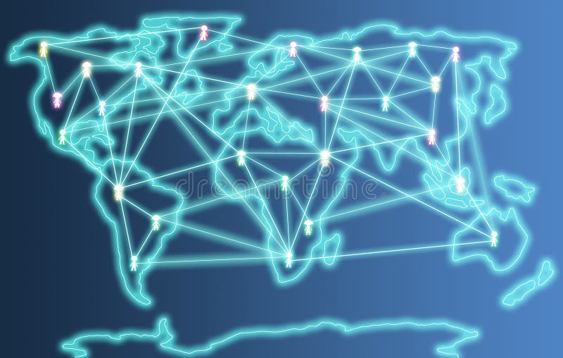 Global Network, Creative Digital Design, Artificial Intelligence, World ...