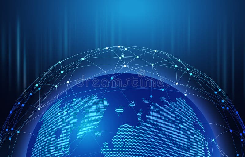 World Connections Dots Stock Illustrations – 692 World Connections Dots ...