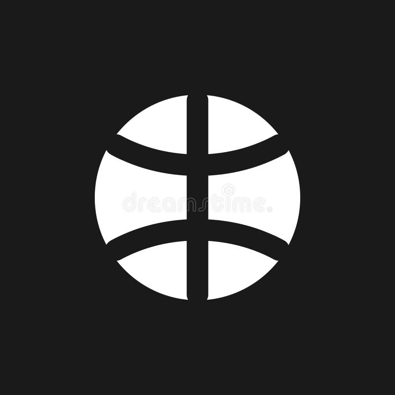 Global Network Dark Mode Glyph Ui Icon Stock Vector - Illustration of ...