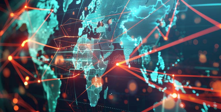 Global Network Data Connections Internet Worldwide Technology Digital ...