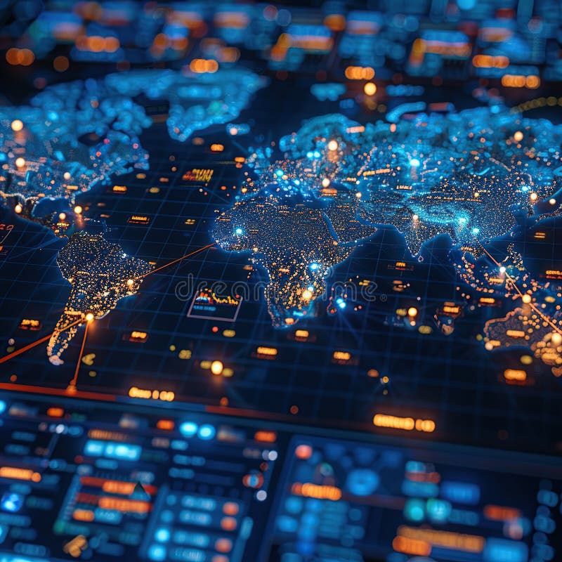 Global Network stock illustration. Illustration of connectivity - 340824840