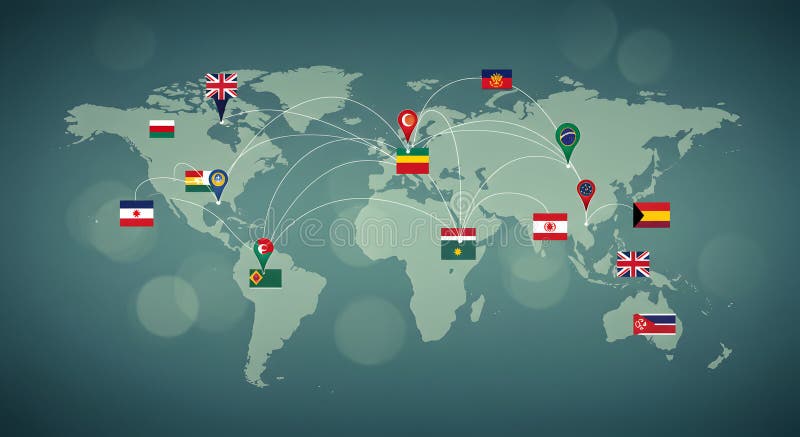 Global Network: Interconnected Nations and International Collaboration ...