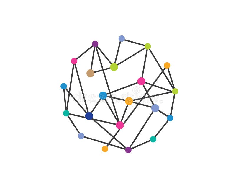 Global Network Logo Icon Vector Illustration Design Stock Vector ...