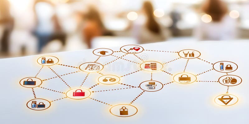 Global Network Online Shopping E Commerce Retail Business Strategy ...