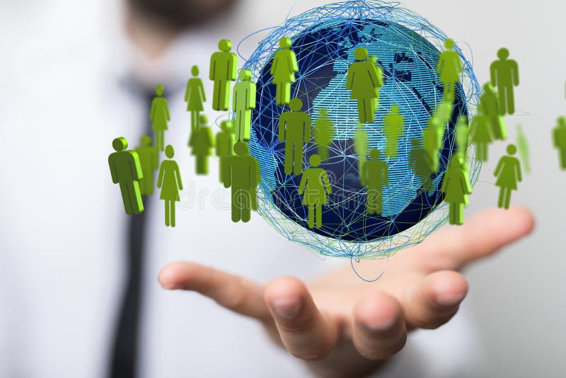 A Global Network of People Digital Stock Image - Image of global, globe ... A Global Network of People Digital Stock Image - Image of global, globe ...