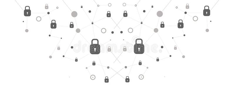 Security White Camera Surveillance 3D. Safety Stock Illustration ...