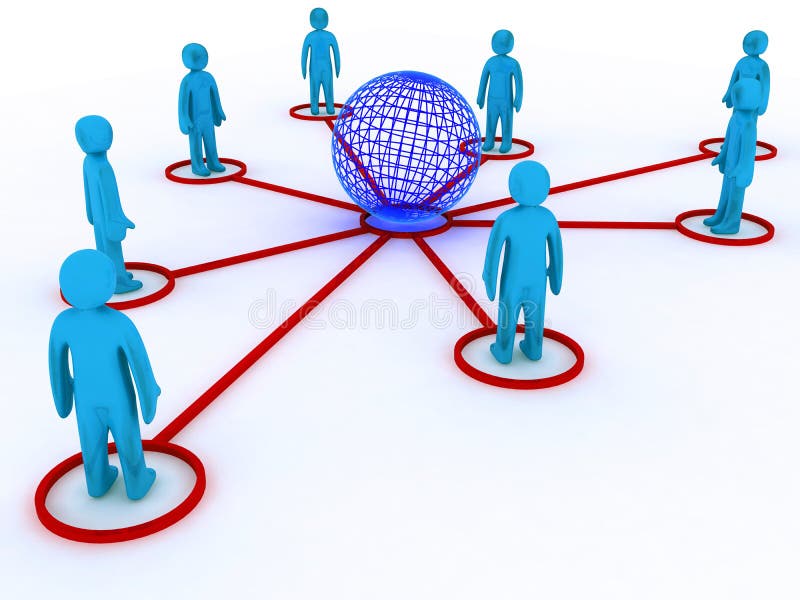 Networking stock illustration. Illustration of network - 8758781
