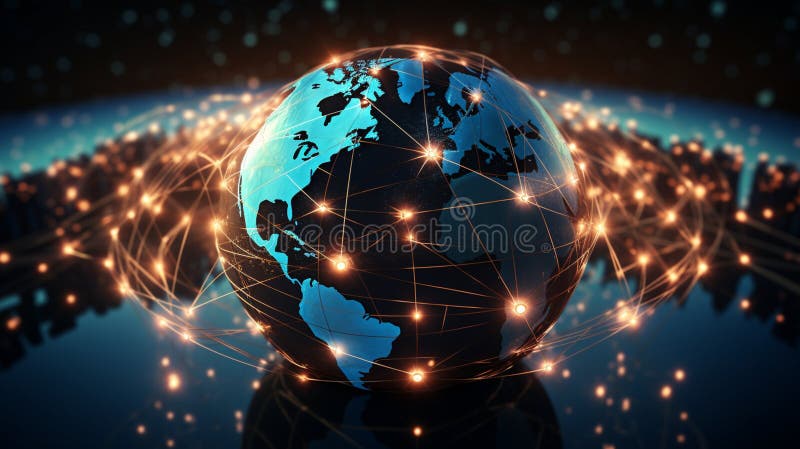 Global Networking Connection, Metaverse Technology, Digital ...