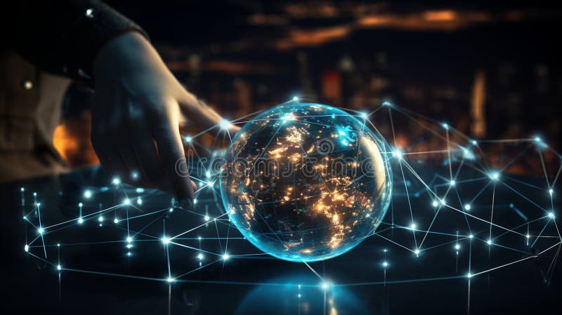 Global Networking Connection, Metaverse Technology, Digital ...