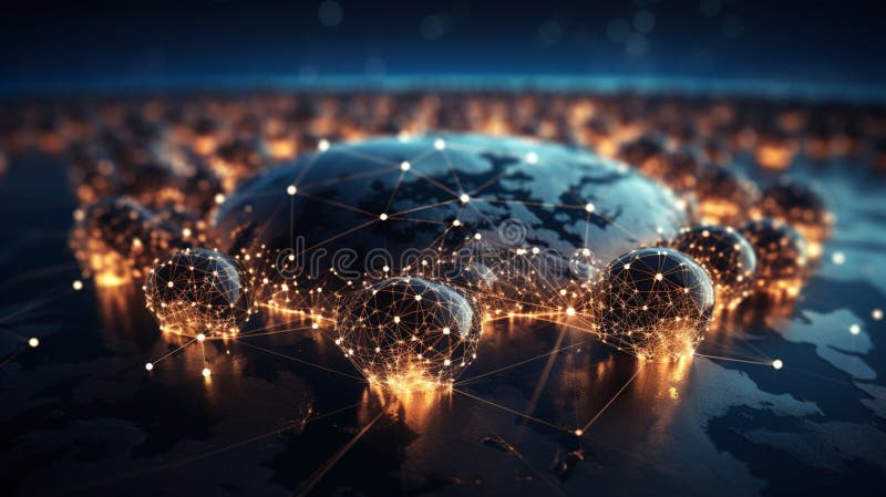 Global Networking Connection, Metaverse Technology, Digital ...