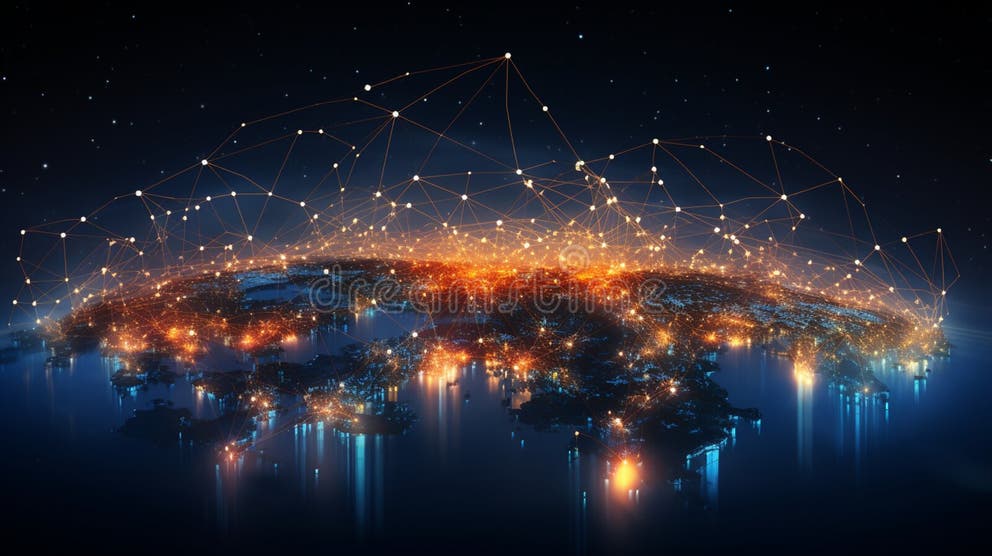 Global Networking Connection, Metaverse Technology, Digital ...