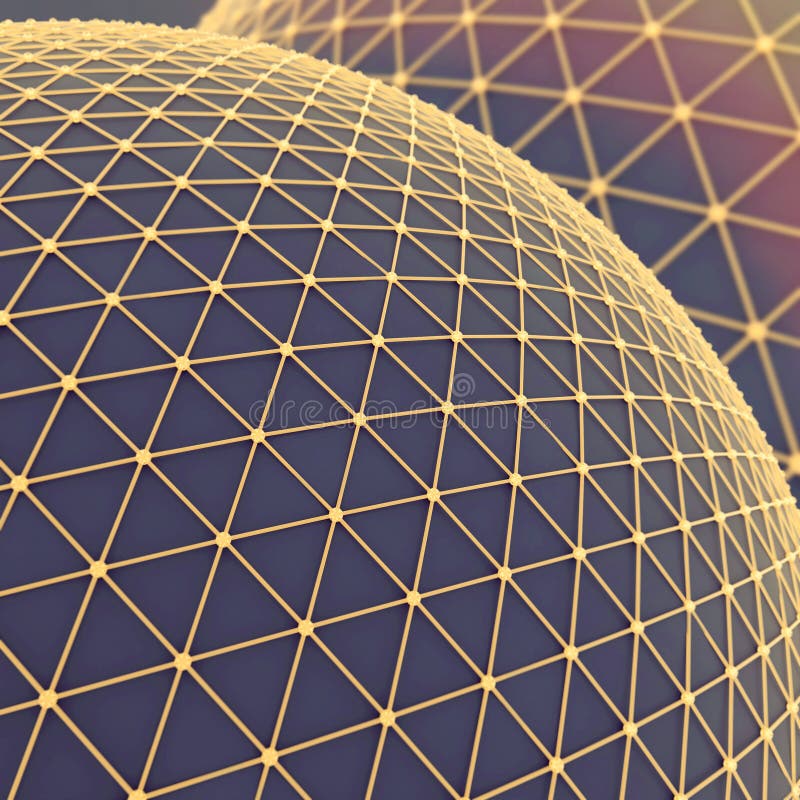 Global Networks background stock illustration. Illustration of concept ...