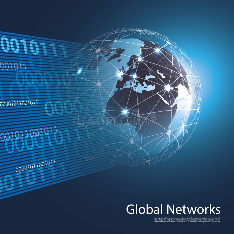 Global Networks - EPS10 Vector for Your Business Stock Vector ...
